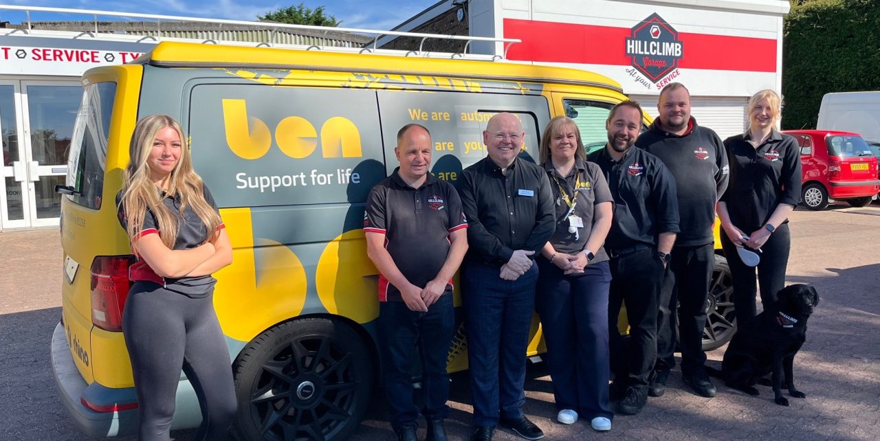 BEN Charity visits Hillclimb - Hillclimb